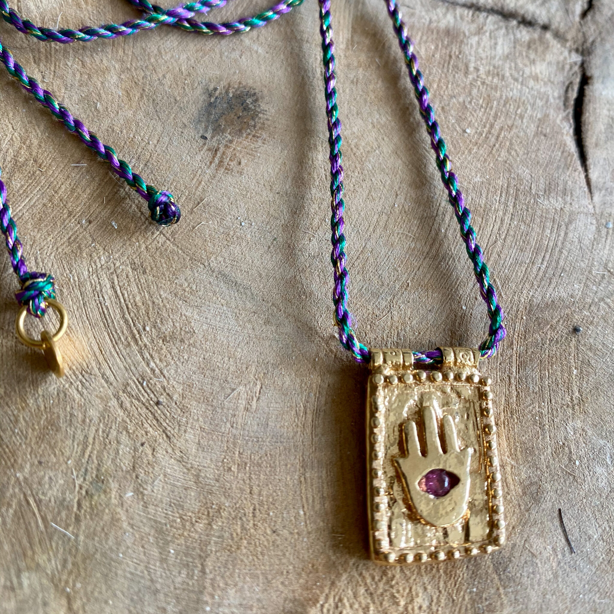 Collier Amulette Plaque - PALOMA STELLA BIJOUX